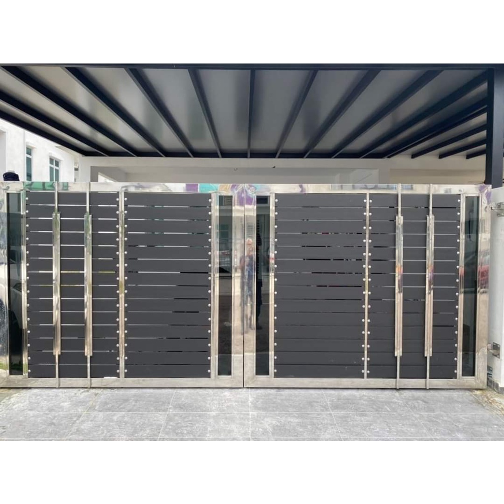 AUTO GATE ( STAINLESS STEEL GATES ) | Shopee Malaysia
