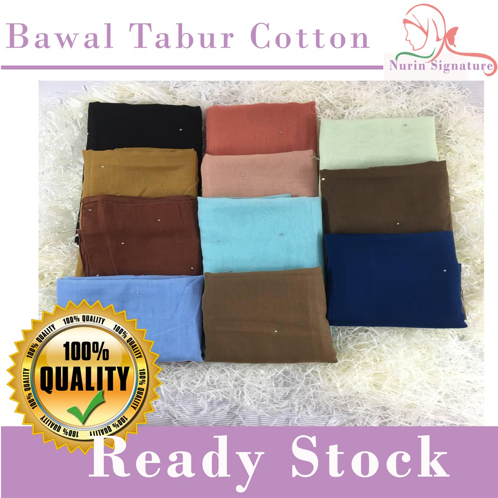 Bawal Cotton Tabur ( Bawal Batu Tabur ) | Shopee Malaysia