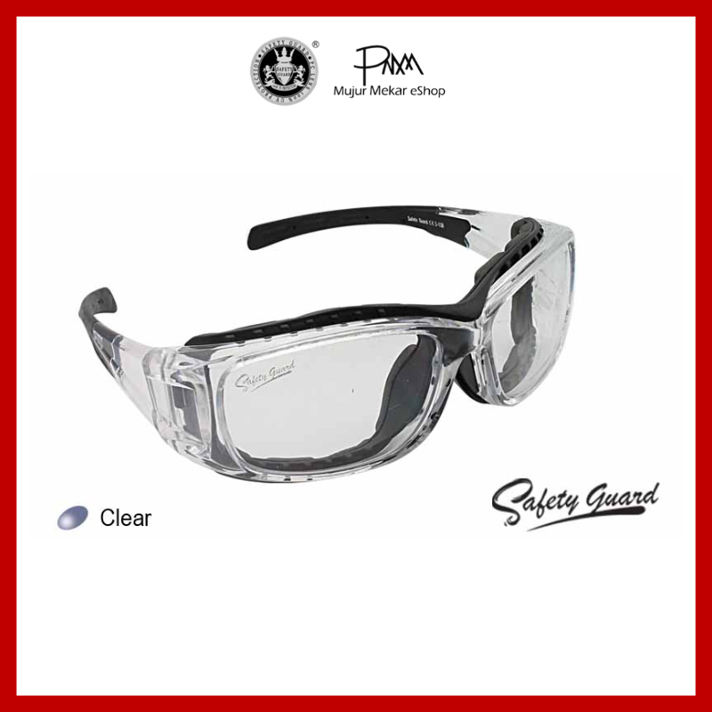 SAFETY GUARD SAFETY GLASSES/ EYE PROTECTION (S-138) - 100% UV & IMPACT ...