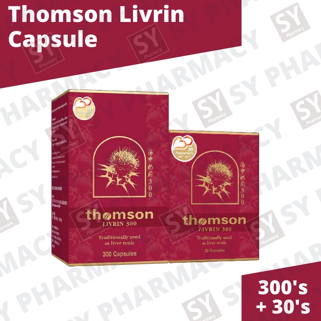 Thomson Livrin 300mg 300's+30's (Exp: 12/2024) | Shopee Malaysia
