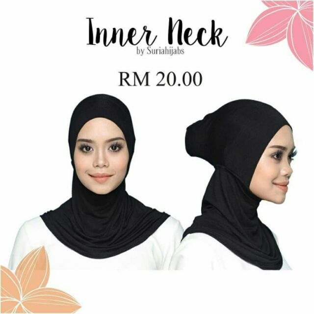Inner Neck by Suriahijabs Untuk Wanita Bersanggul | Shopee Malaysia