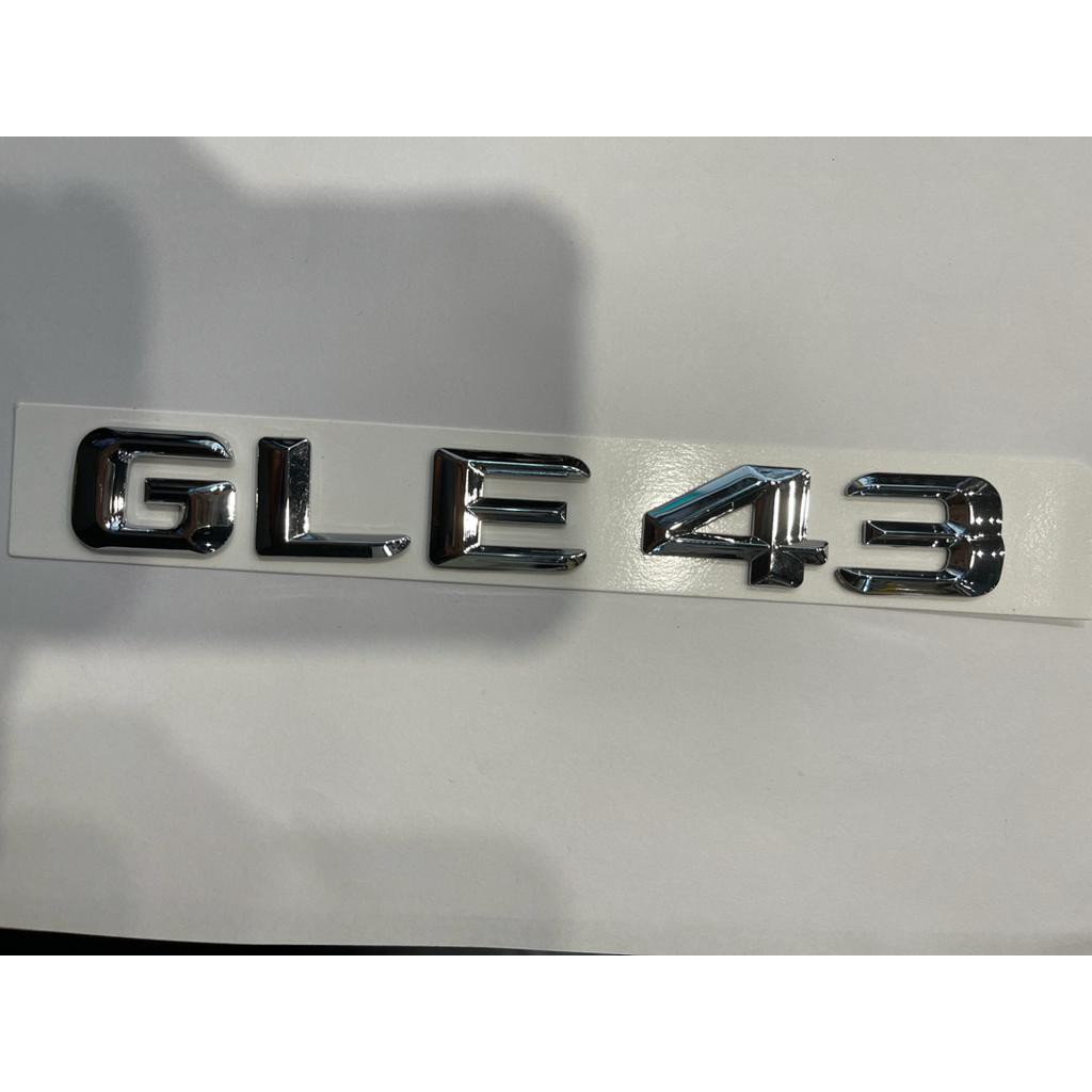 Mercedes benz GLE43 Emblem Logo chrome | Mercedes GLE 43 Emblem ...