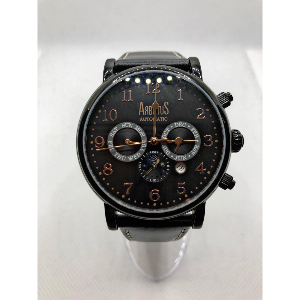 Arbutus New York Urban Explorer AR1711 BBB Automatic Moon Phase ...