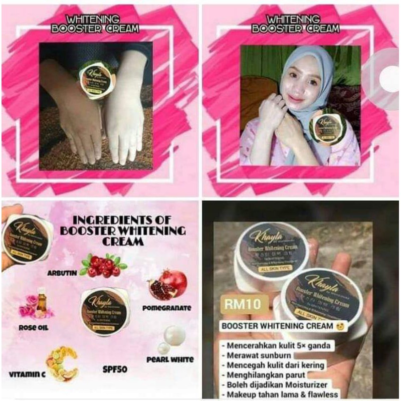 khayla booster whitening | Shopee Malaysia