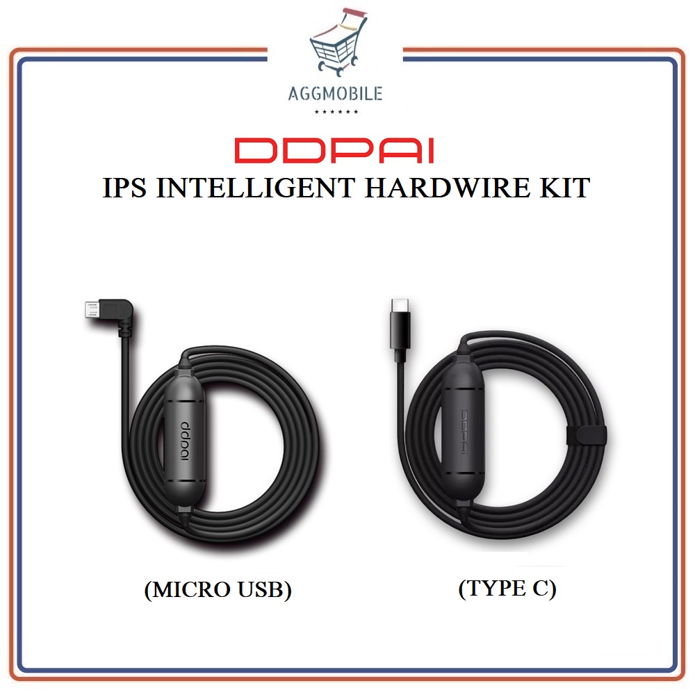 [DDPai] Car Charger Hard Wire Hardwire Kit Type-C Micro USB for DDPAI ...