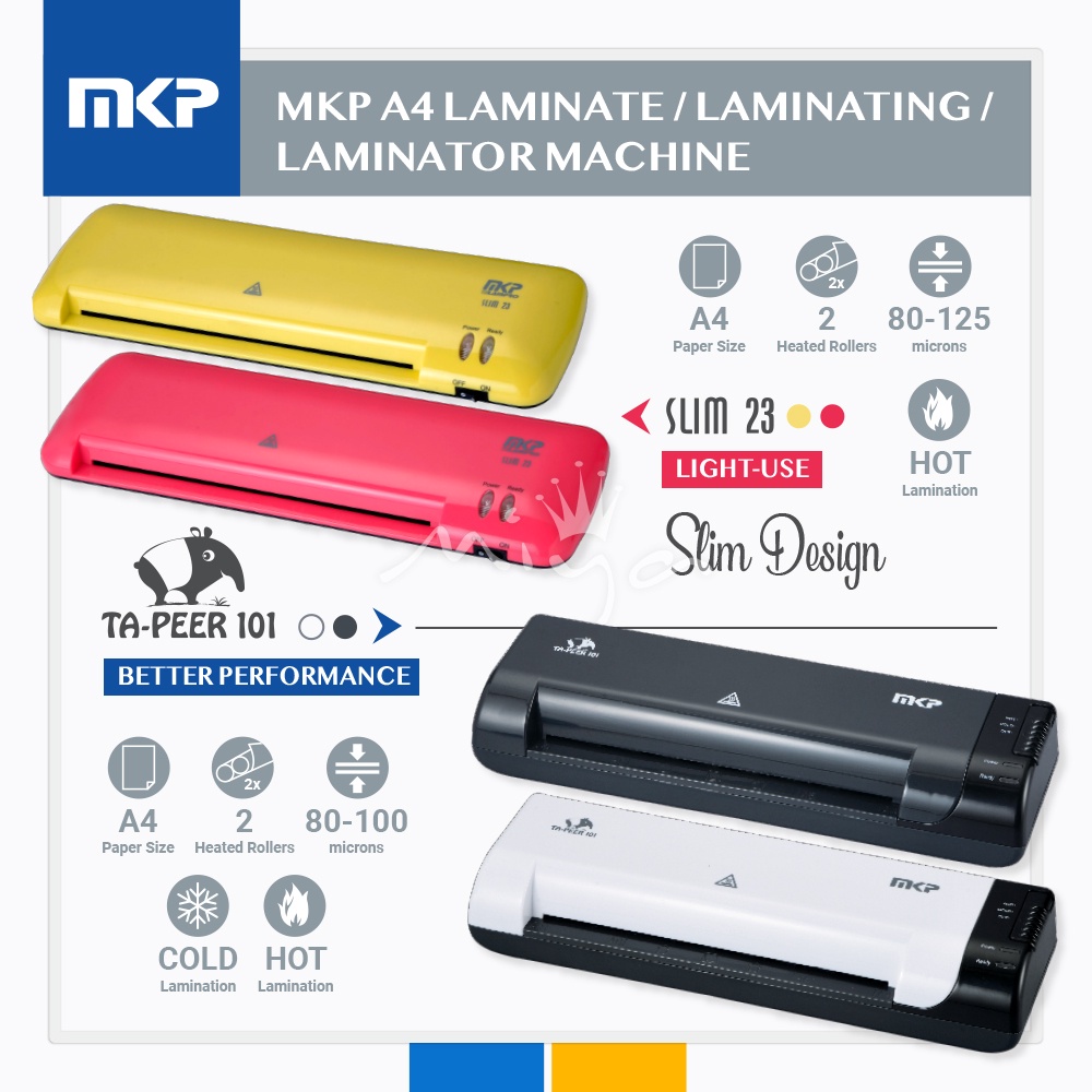 MKP A4 Laminate / Laminator / Laminating Machine - CONTINUOUS LAMINATE ...