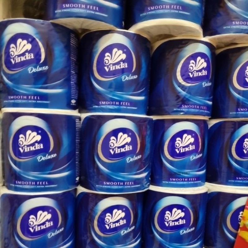 Vinda Deluxe Toilet Paper, 3 Ply with 250 Sheets | Shopee Malaysia
