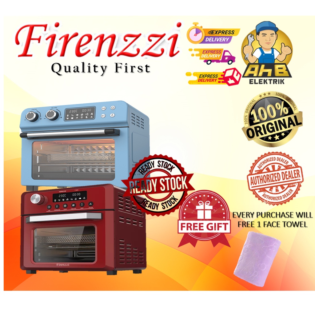 FIRENZZI 20L FAD 3208 & 25L FAD 3259 Air Fryer Oven | Shopee Malaysia