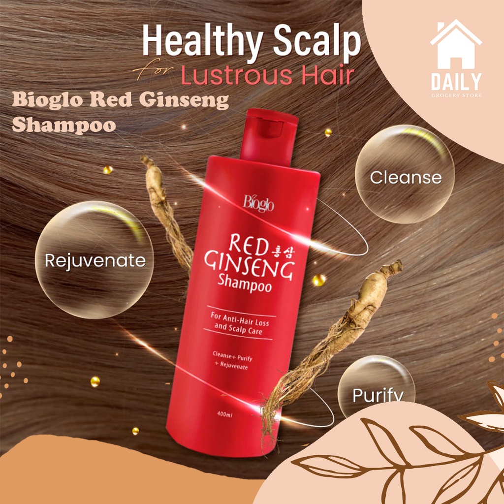 Bioglo Red Ginseng Shampoo | Shopee Malaysia