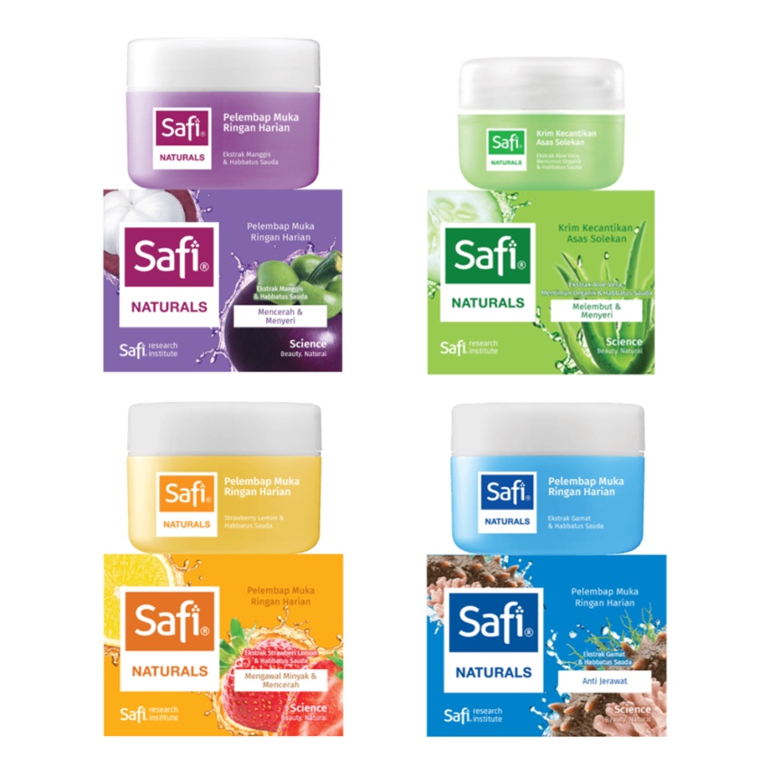 SAFI Naturals Facial Moisturizer (50g) | Shopee Malaysia