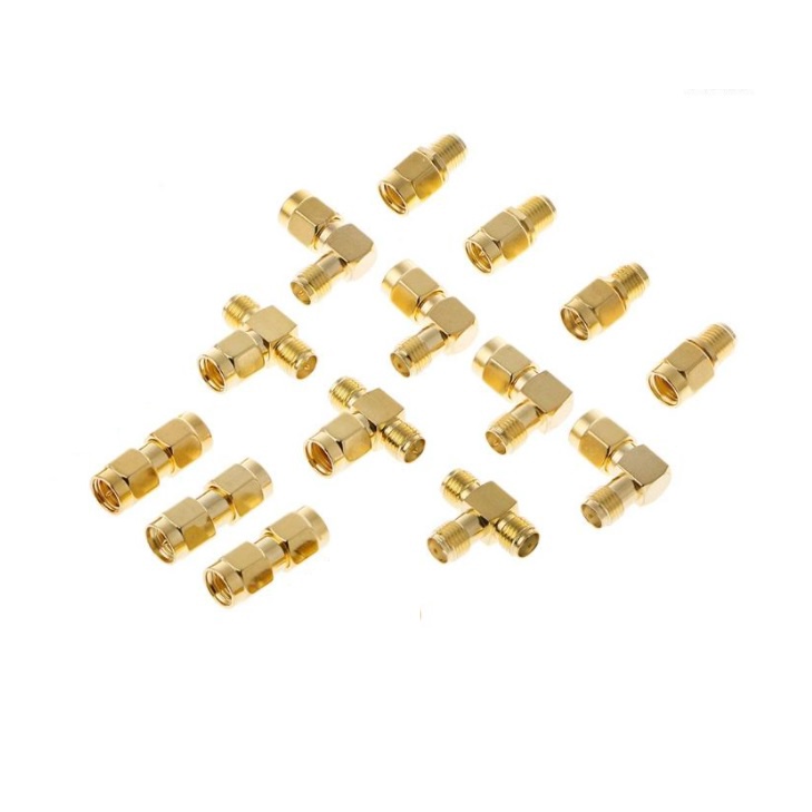 Various Types of SMA Connectors RP SMA Straight Male Female L Shape Tee ...
