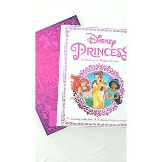 Disney Princess Treasury of 12 Magical Stories Gift Book Set (194 pages ...
