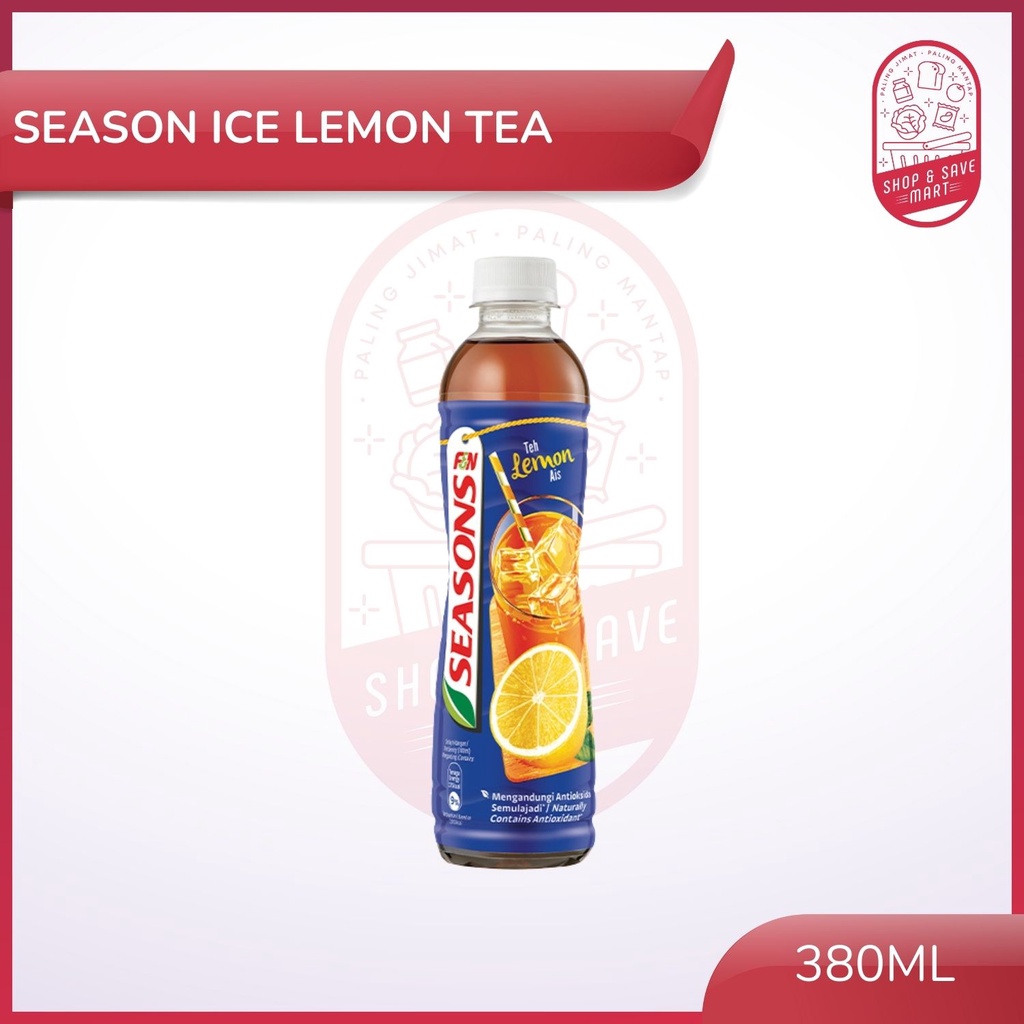 Seasons Ice Lemon Tea - 380ml | Shopee Malaysia