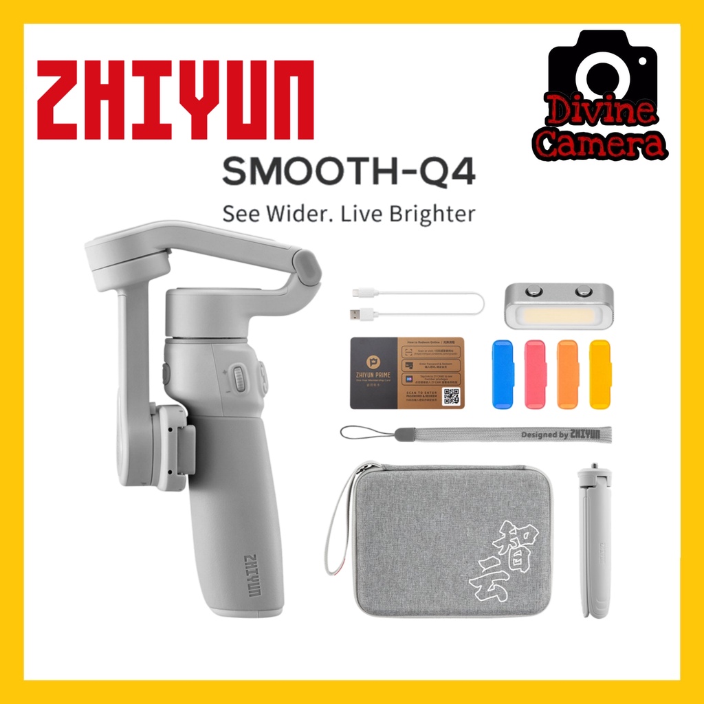 Zhiyun-Tech Smooth-Q4 Smartphone Gimbal Stabilizer | Shopee Malaysia
