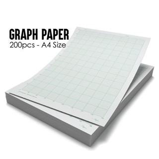 25pcs A4 Graph Paper / Kertas Graf / Grid Graph Paper / Kertas Graf ...