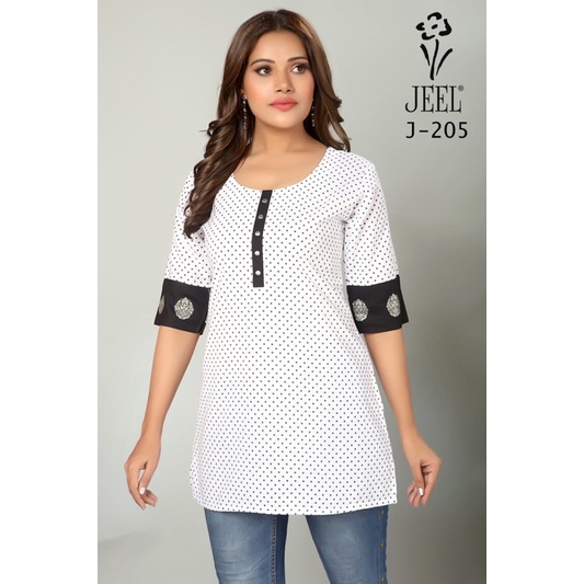 New Jeel collection Tops Kurtis | Shopee Malaysia
