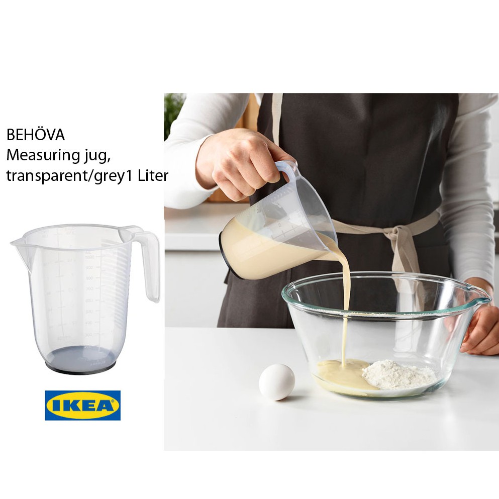 Ikea jug behova measuring jug /jag ukur ikea 1 liter | BeeCost
