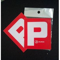 P Sticker For motor Lesen JPJ Malaysia P Sticker for New Marking P User ...