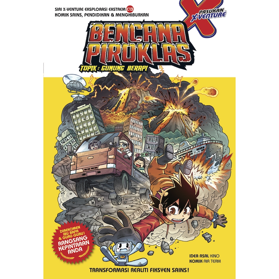 Siri X-VENTURE Eksplorasi Ekstrem 13: Bencana Piroklas | Shopee Malaysia