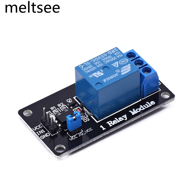 5V 1 Channel Relay Module Shield with Optocoupler Relay Output 1 Way ...