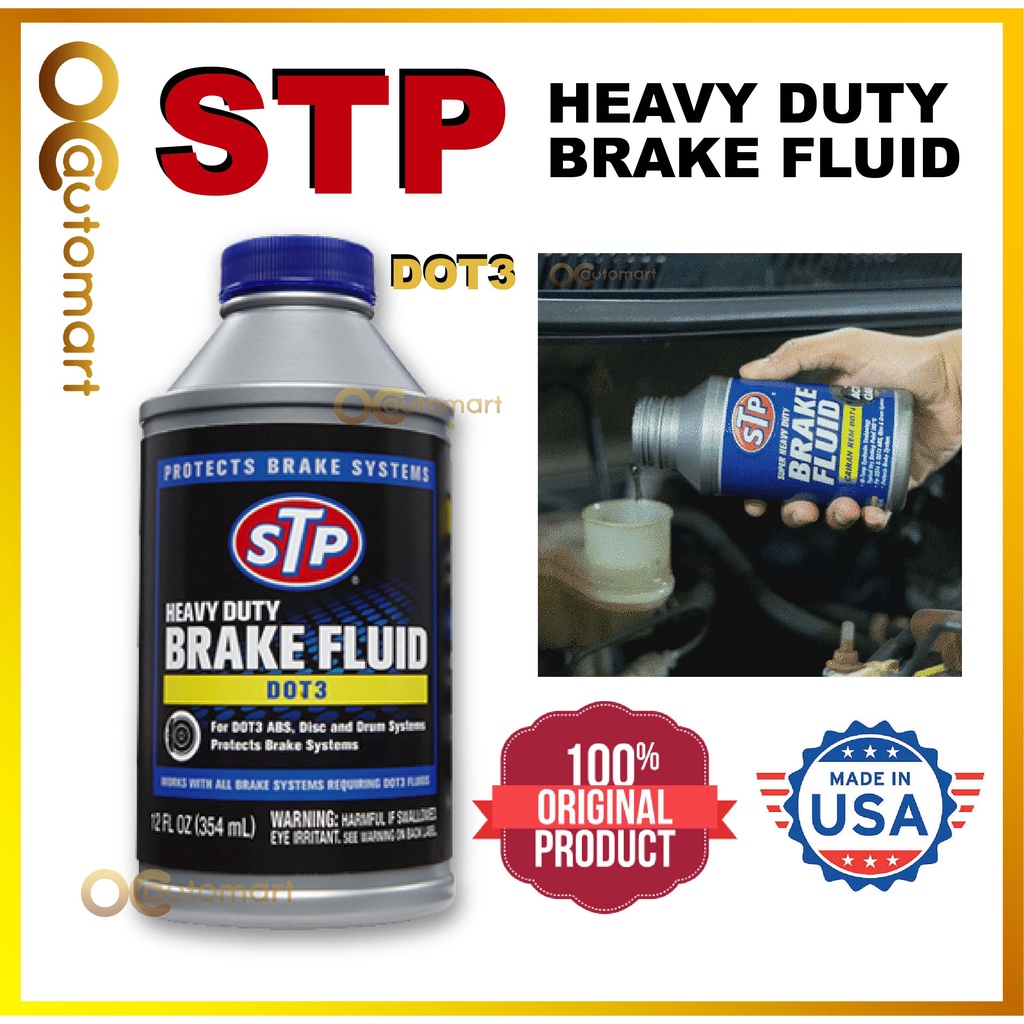 STP HEAVY DUTY BRAKE FLUID DOT 3 ( 354ML ) | Shopee Malaysia