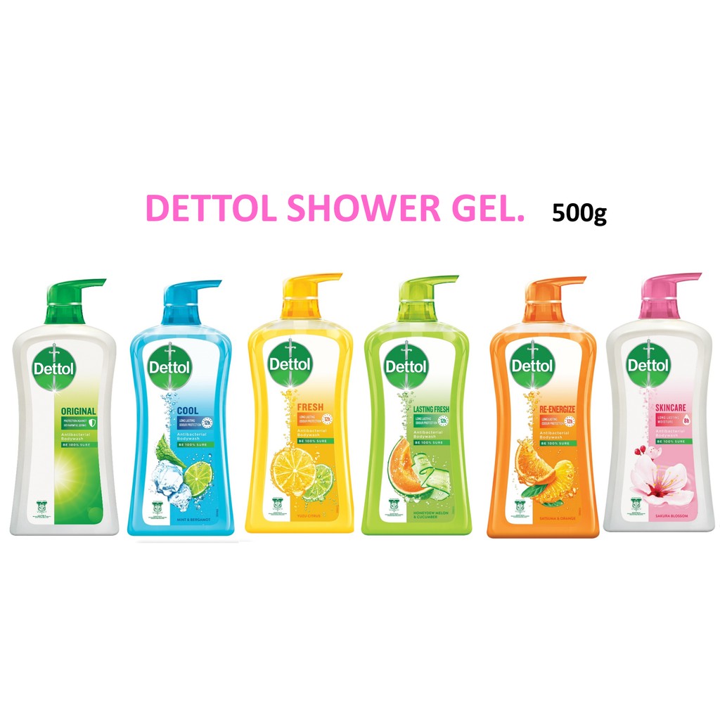★Gel Mandian Syampu★Dettol Shower Gel 500ml | Shopee Malaysia