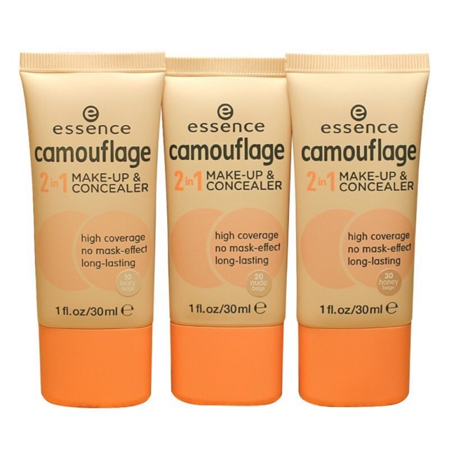 Essence camouflage 2in1 makeup & concealer | Shopee Malaysia