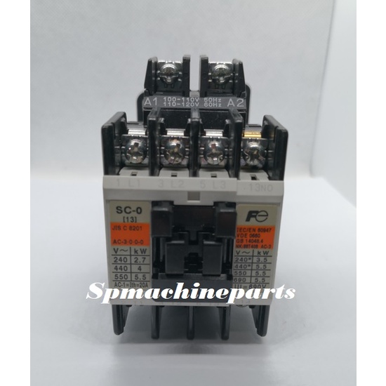 Fuji Electric SC-0 AC Magnetic Contactor 20A, 3 Pole | Shopee Malaysia