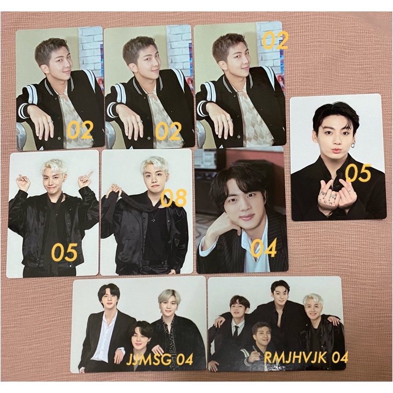 BTS PTD Official mini Photocards Prints Art & Collectibles etna.com.pe