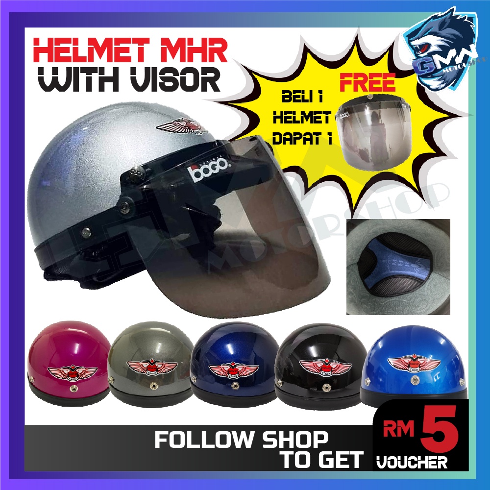 MHR III HELMET STENG HALF SHARK TURTLE DINASOUR MHR MHRIII MHR3 HALF ...