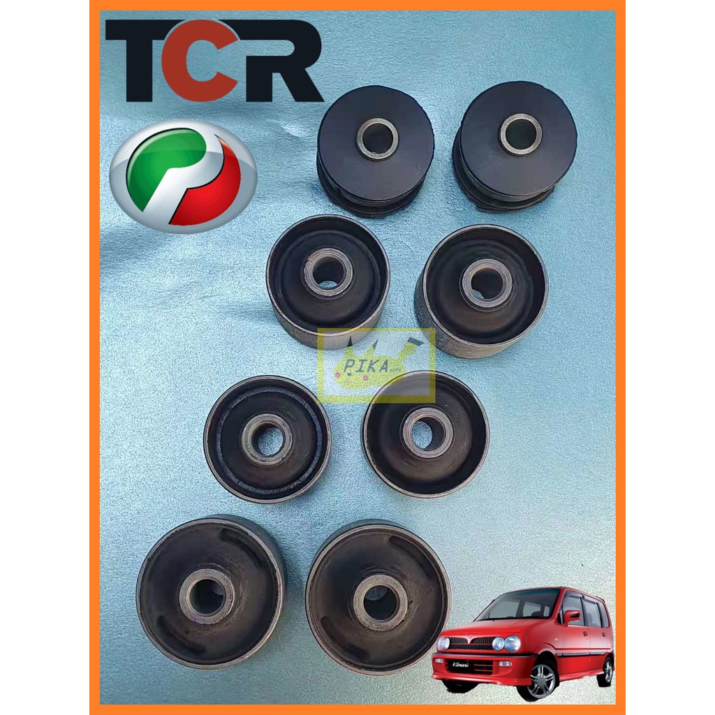PERODUA KELISA / KENARI REAR LOWER ARM BUSH SET (8PCS) | Shopee Malaysia