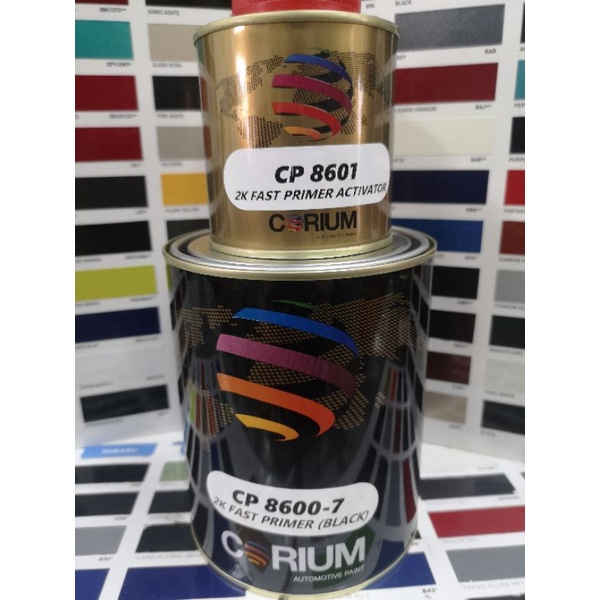 CORIUM 2K PRIMER BLACK COLOR | Shopee Malaysia