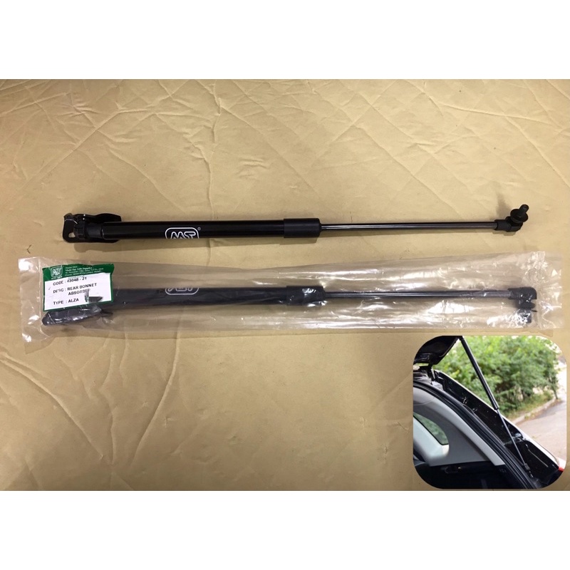 Perodua Alza Rear Bonnet Damper Gas Spring Absorber (Made In Malaysia ...