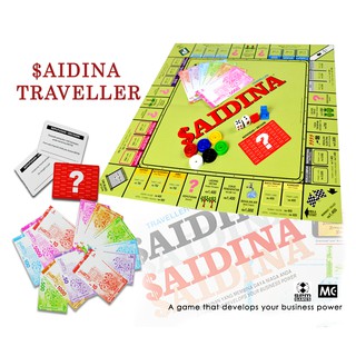 SPM Saidina Traveller Bahasa Malaysia & English Version Boardgame ...