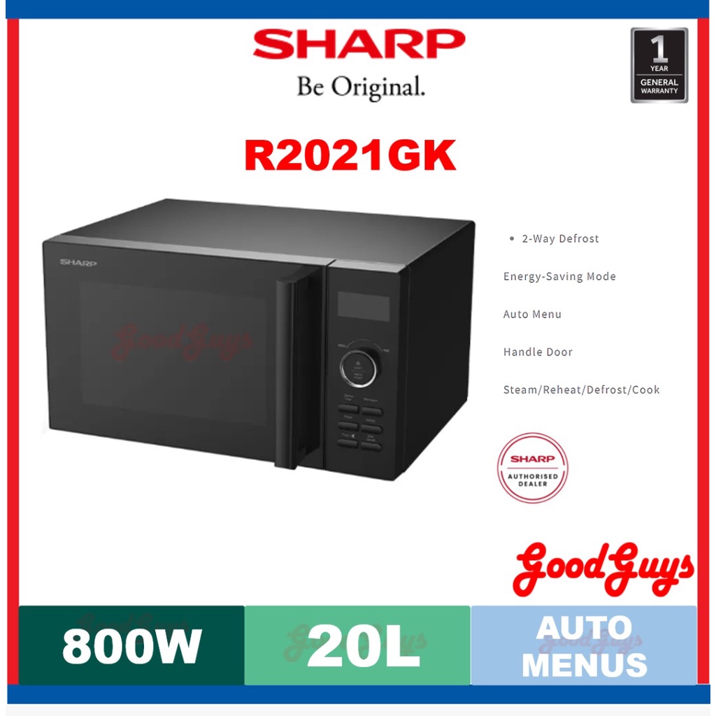 Sharp R2021GK 20L Microwave Oven | Shopee Malaysia