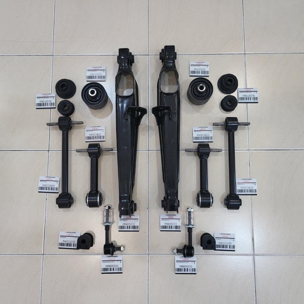 16 ITEM/FULL SET PROTON WIRA WAJA GEN2 PERSONA PUTRA REAR LOWER ARM ...