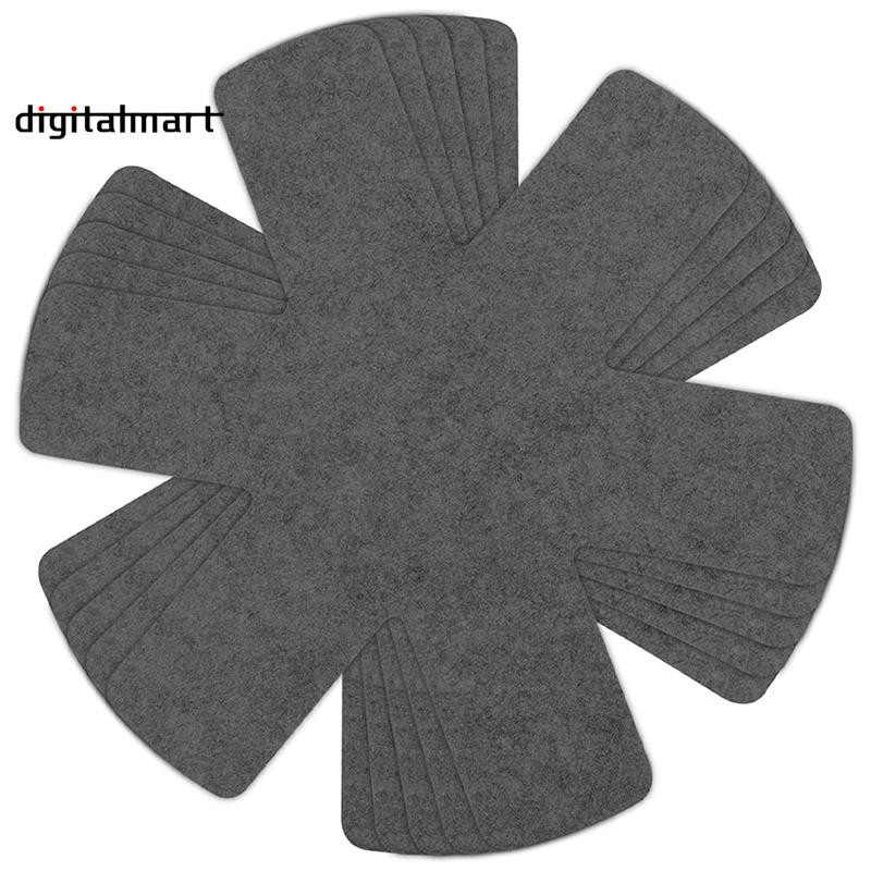Pan Protector,Set Of 5Pan Protection Felt 38Cm Pot Protection Pot ...