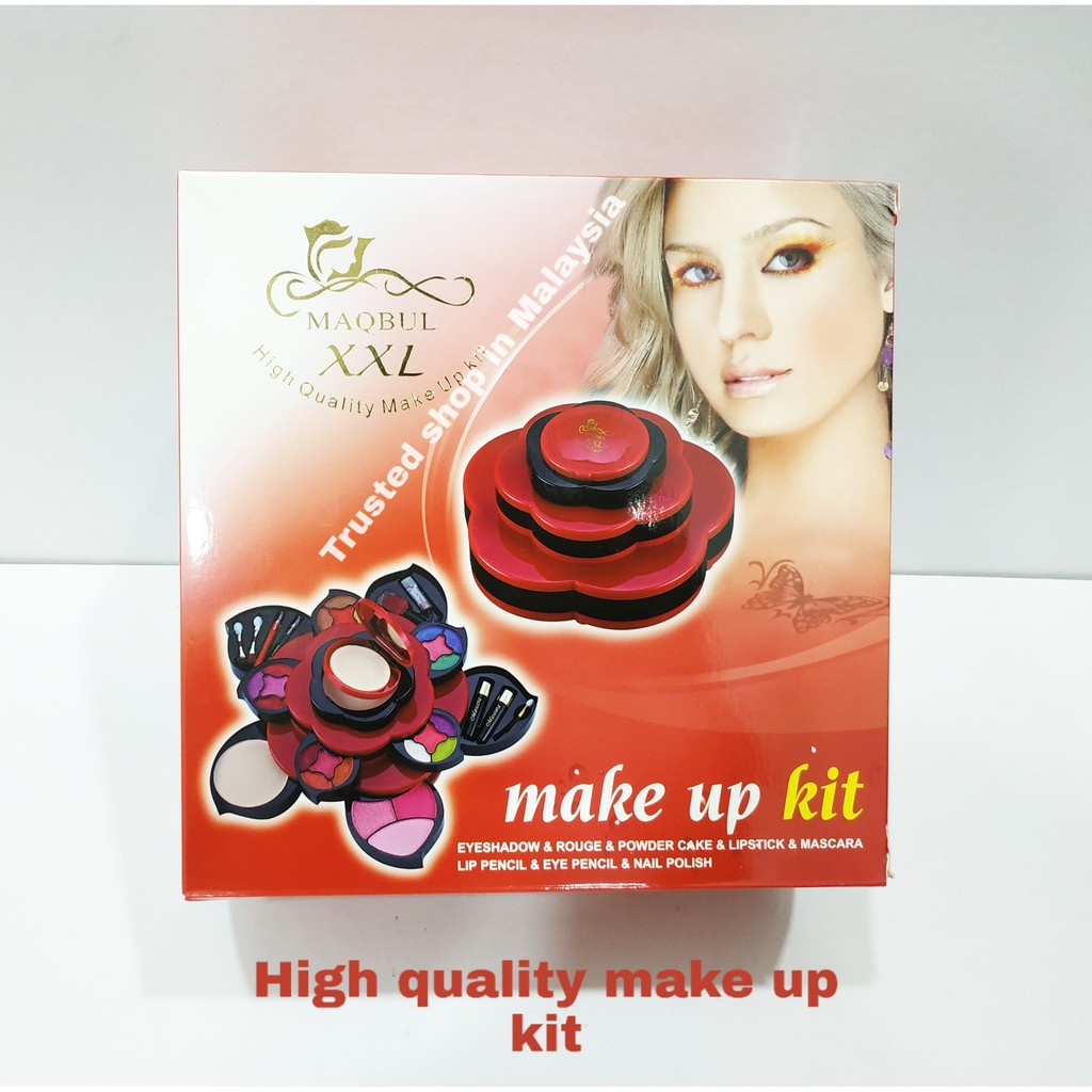 XXL High Quality Make-Up Kit Full Complete Set.(Ready Stock) | Shopee ...