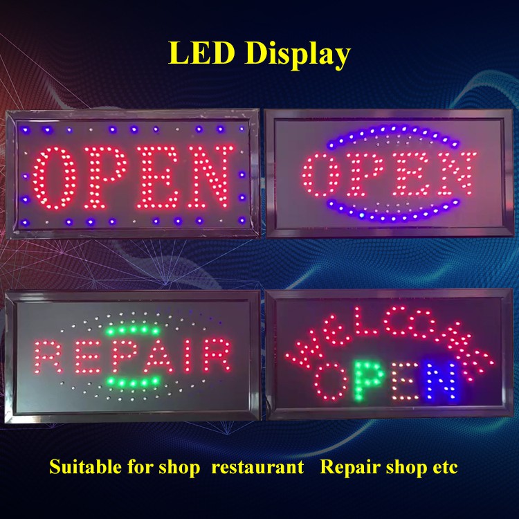 LED Open display signboard billboard | Shopee Malaysia