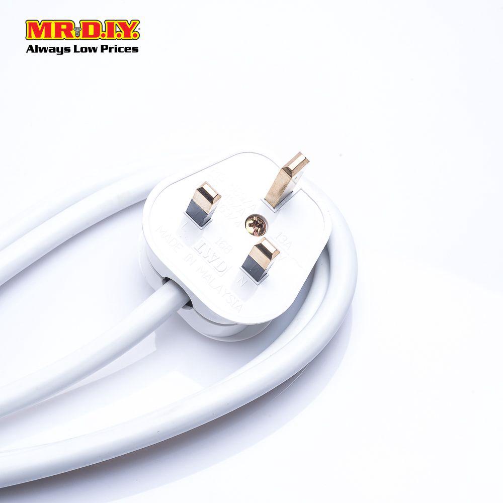 LWD Electrical Accesories Trailing SKT 4GN + SP 3X1.25mm CABLE 2m | Shopee Malaysia