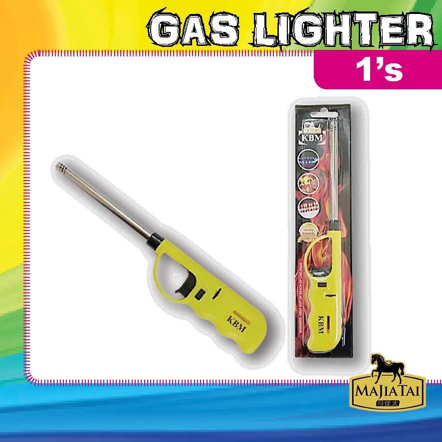 Gas Lighter Long KBM / Pemetik Api Gas #Random Colour #Ready Stock ...