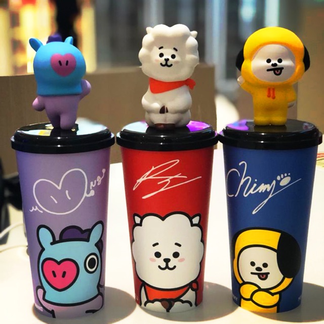Army BTS BT21 Limited Edition Topper Cup MBO Merchadise | Shopee Malaysia