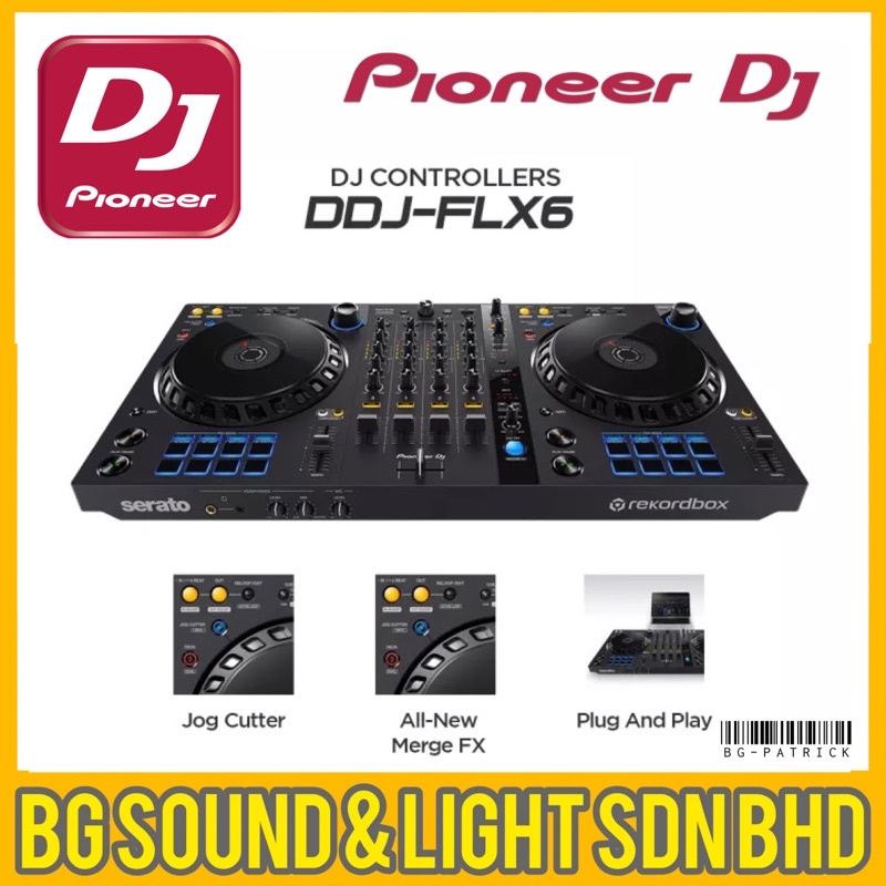 PIONEER DDJFLX6 GT 4-Channel Dj Controller | DDJ-FLX6 | DDJ-FLX 6 | FLX ...