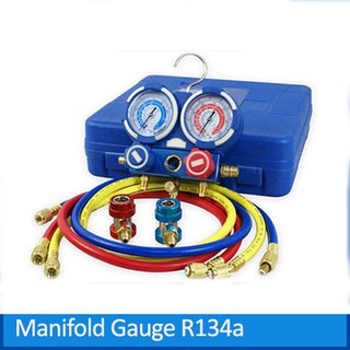 Air Conditioning Air Cond Diagnostic A/C Manifold set 134A Gauge ...