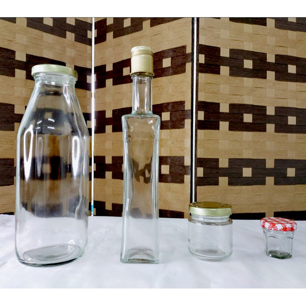 🔥[READY STOCK] 🔥1Liter Glass Bottle, 1000ML Botol Kaca🔥 | Shopee Malaysia