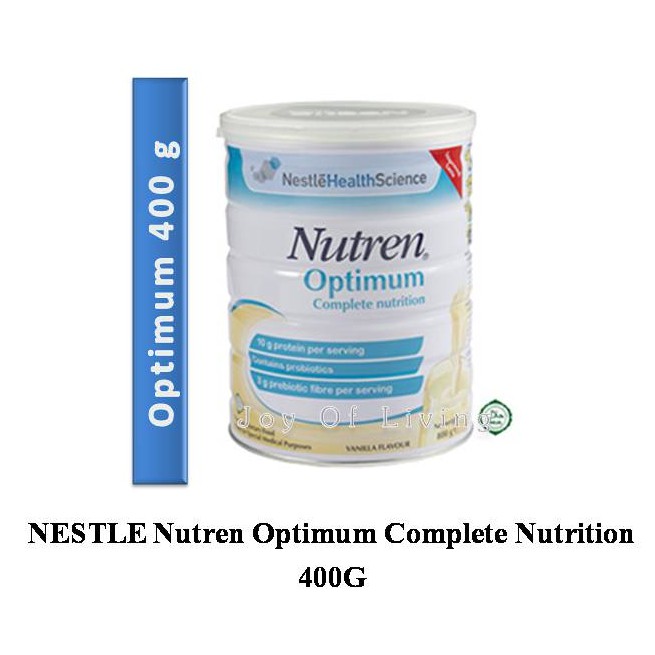 Nestle Nutren Optimum Complete Nutrition 400g (exp: 08/2023) | Shopee ...