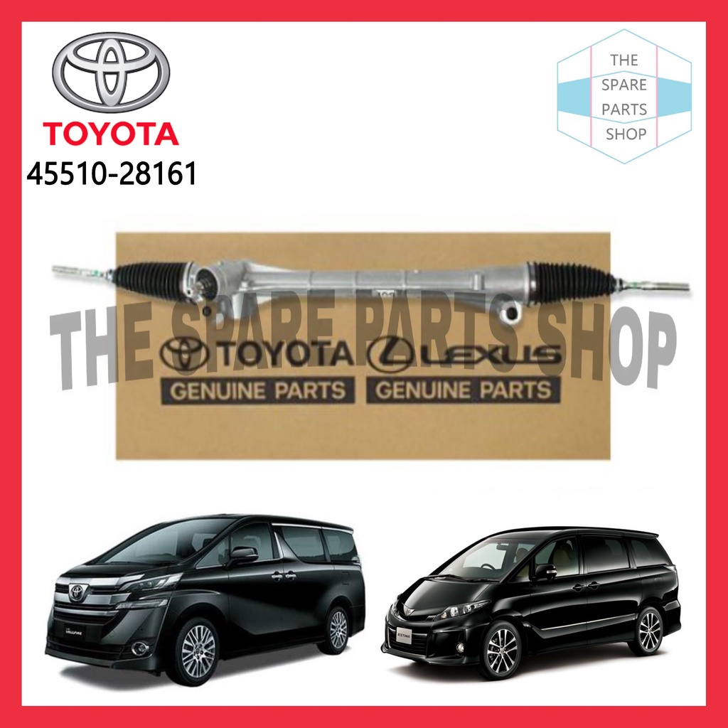 TOYOTA ESTIMA ACR50 VELLFIRE ANH20 STEERING RACK ASSEMBLY ORIGINAL ...