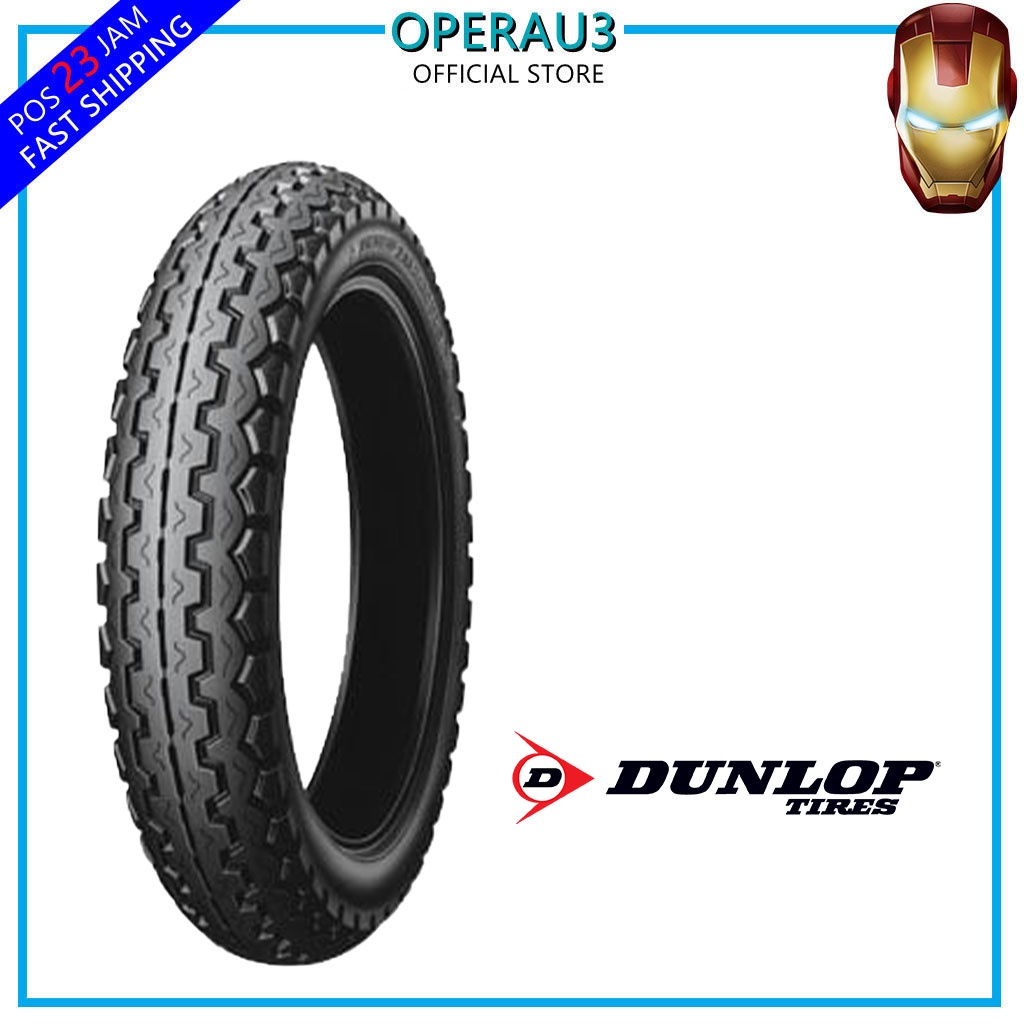 DUNLOP TAYAR TT100 70-90-17 / 80/90-17 TUBELESS 100% ORIGINAL TAYAR ...