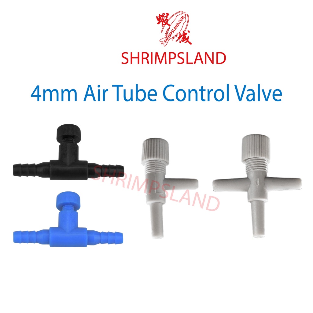 [SHRIMPSLAND] Aquarium 4mm Air Tube Flow Oxygen Water Drip Control ...