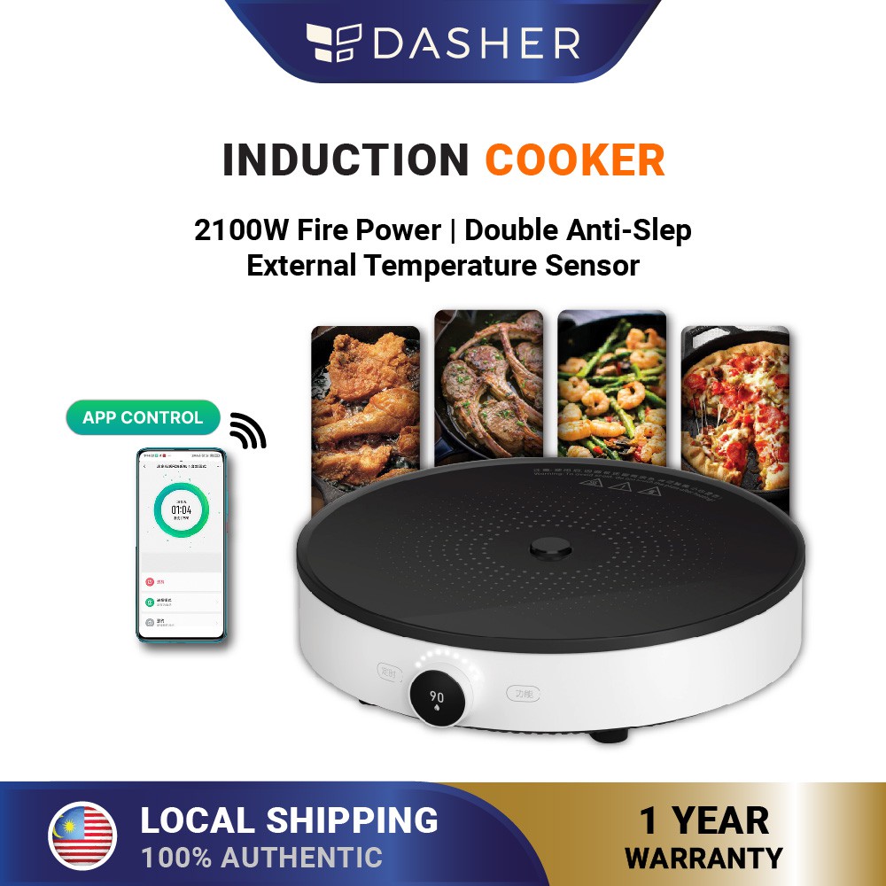Smart Induction Cooker Cooking Pot with WiFi Apps Control Precise ...